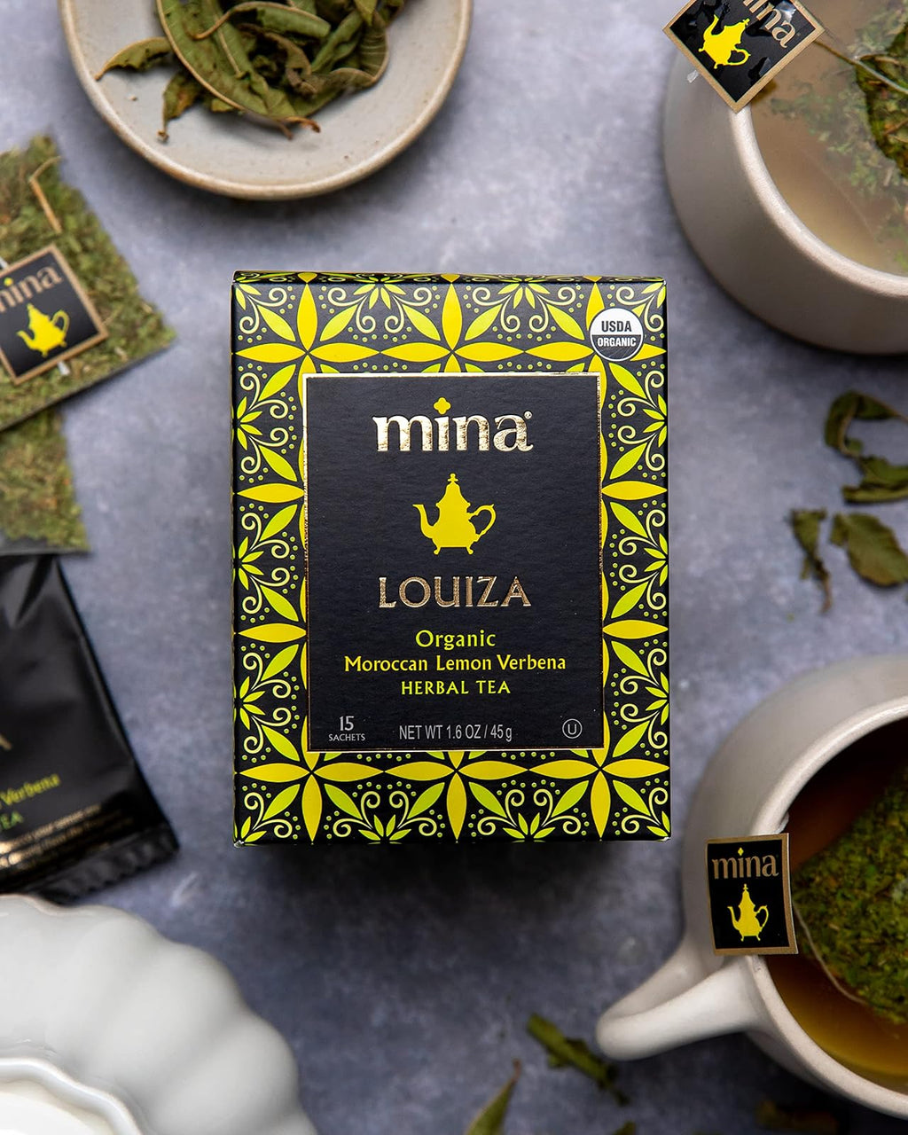 aromatic lemon verbena tea bags