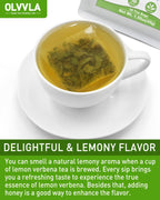 aromatic lemon verbena tea