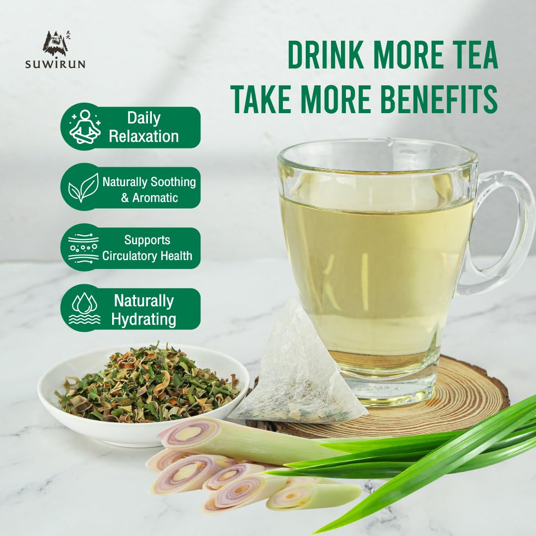 aromatic lemongrass and pandan infusion