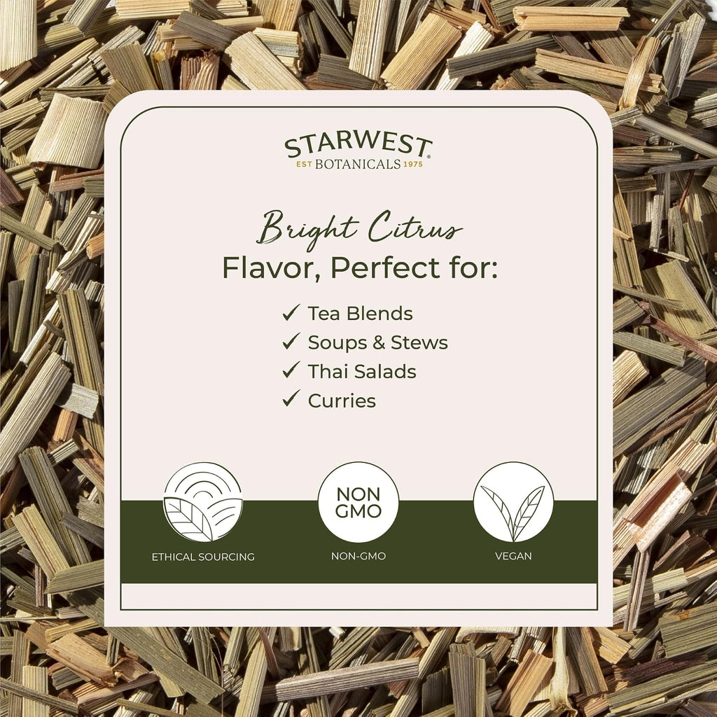 aromatic lemongrass for detox tea