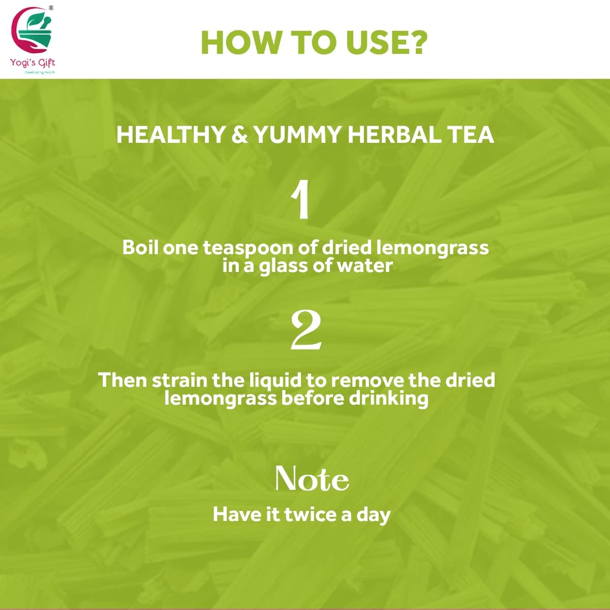 aromatic lemongrass for herbal infusions