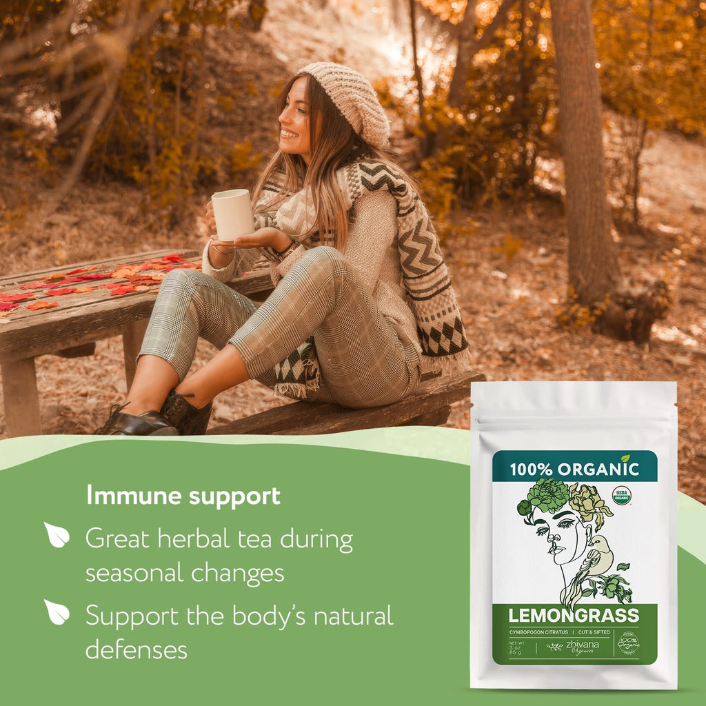 aromatic lemongrass for relaxation