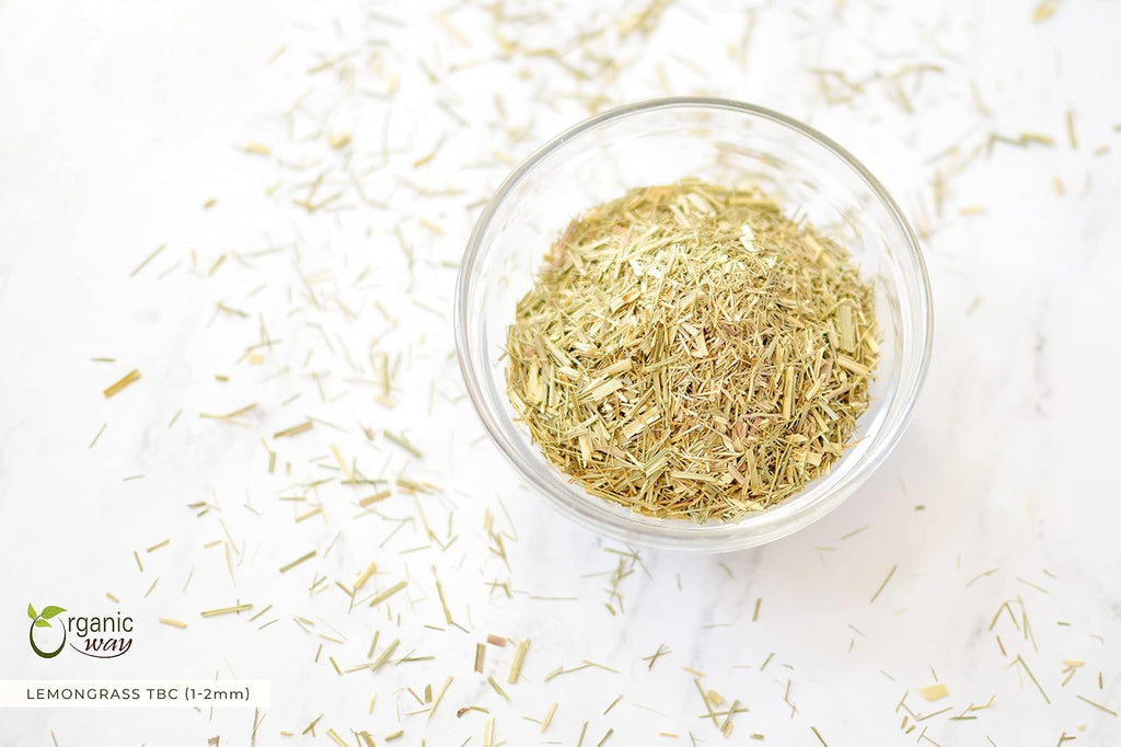 aromatic lemongrass for soothing tea