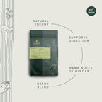 aromatic lemongrass ginger infusion