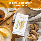aromatic lemongrass ginger tea blend