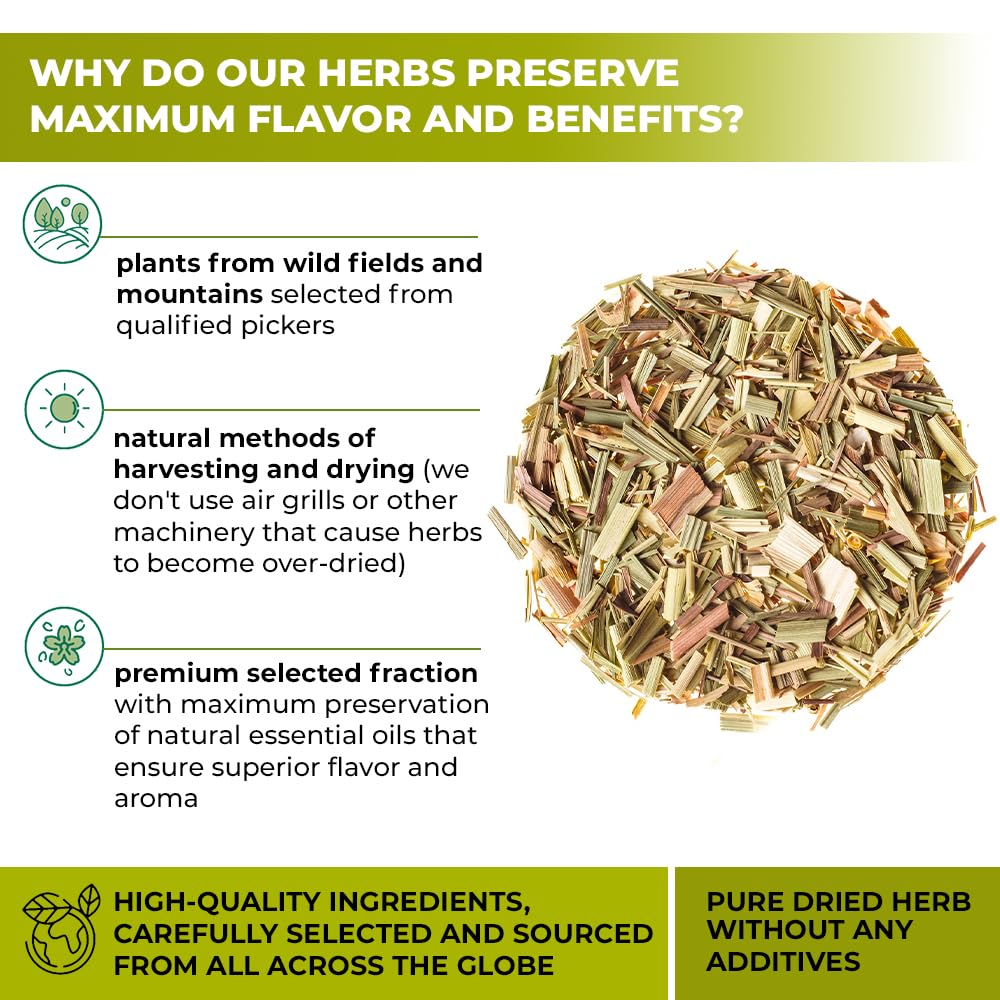 aromatic lemongrass herbal detox tea
