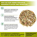 aromatic lemongrass herbal detox tea