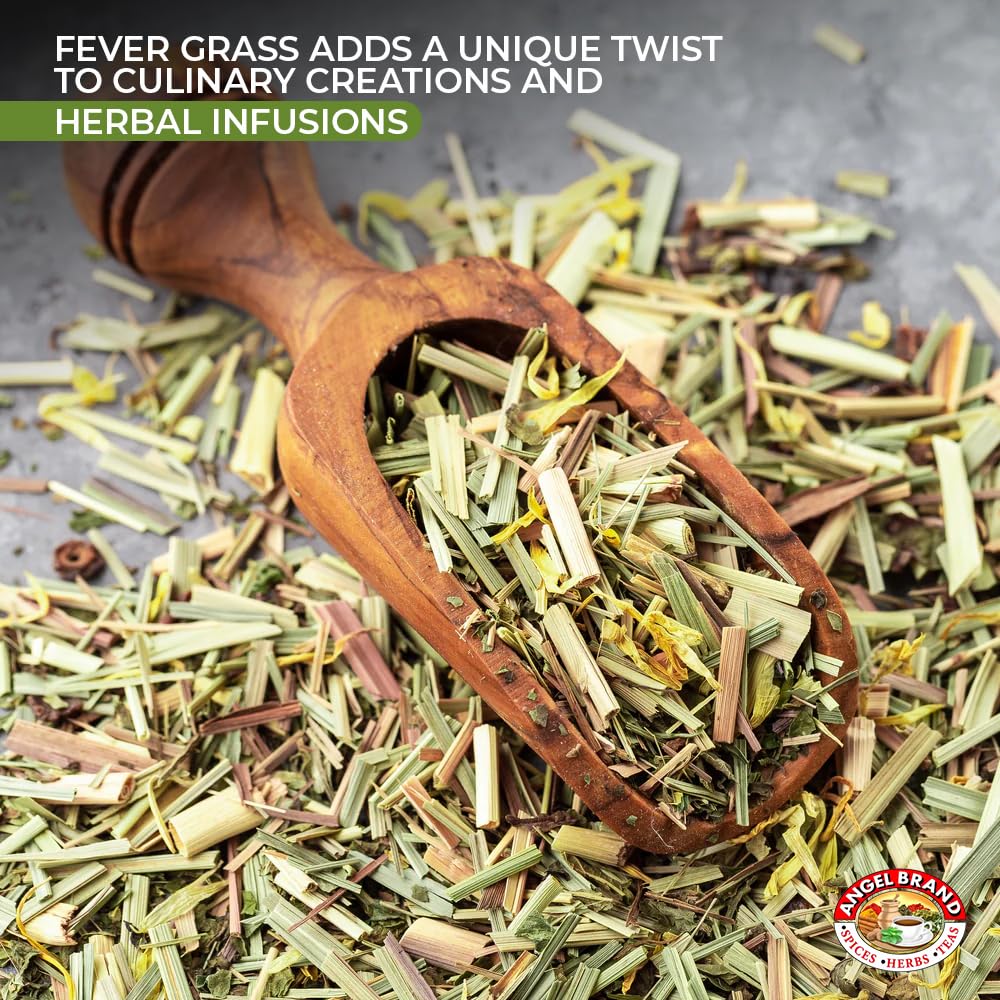 Aromatic lemongrass herbal infusion