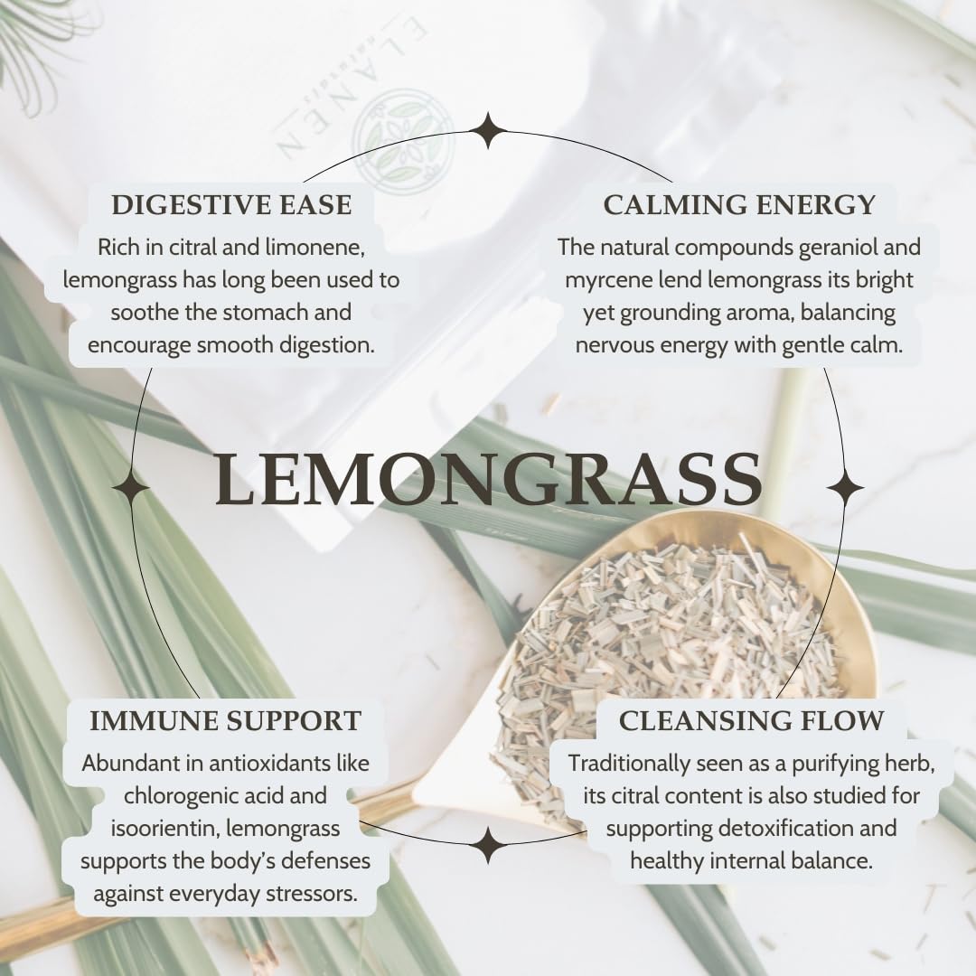 aromatic lemongrass herbal infusion