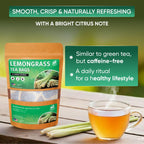 aromatic lemongrass tea for detox