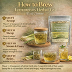 aromatic lemongrass tea for relaxation
