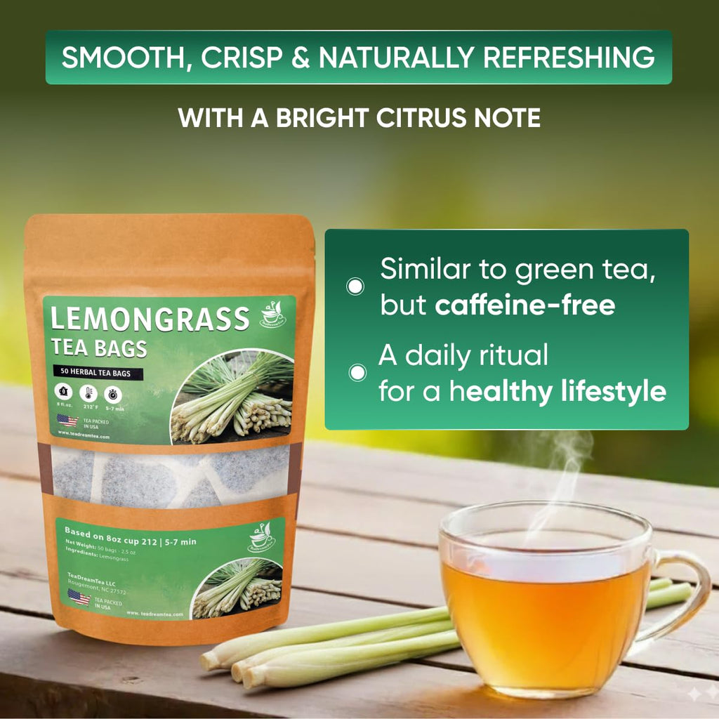 aromatic lemongrass tea for wellness
