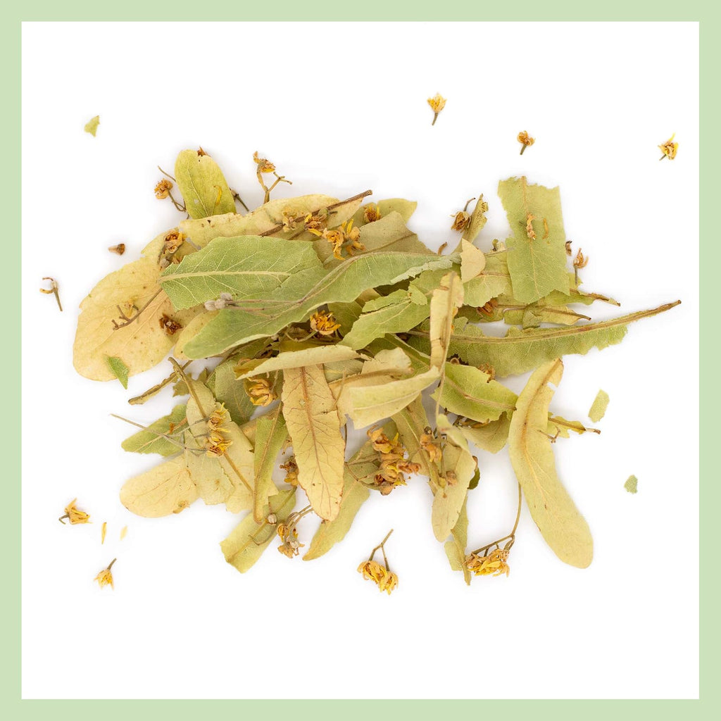 aromatic linden tea for calming