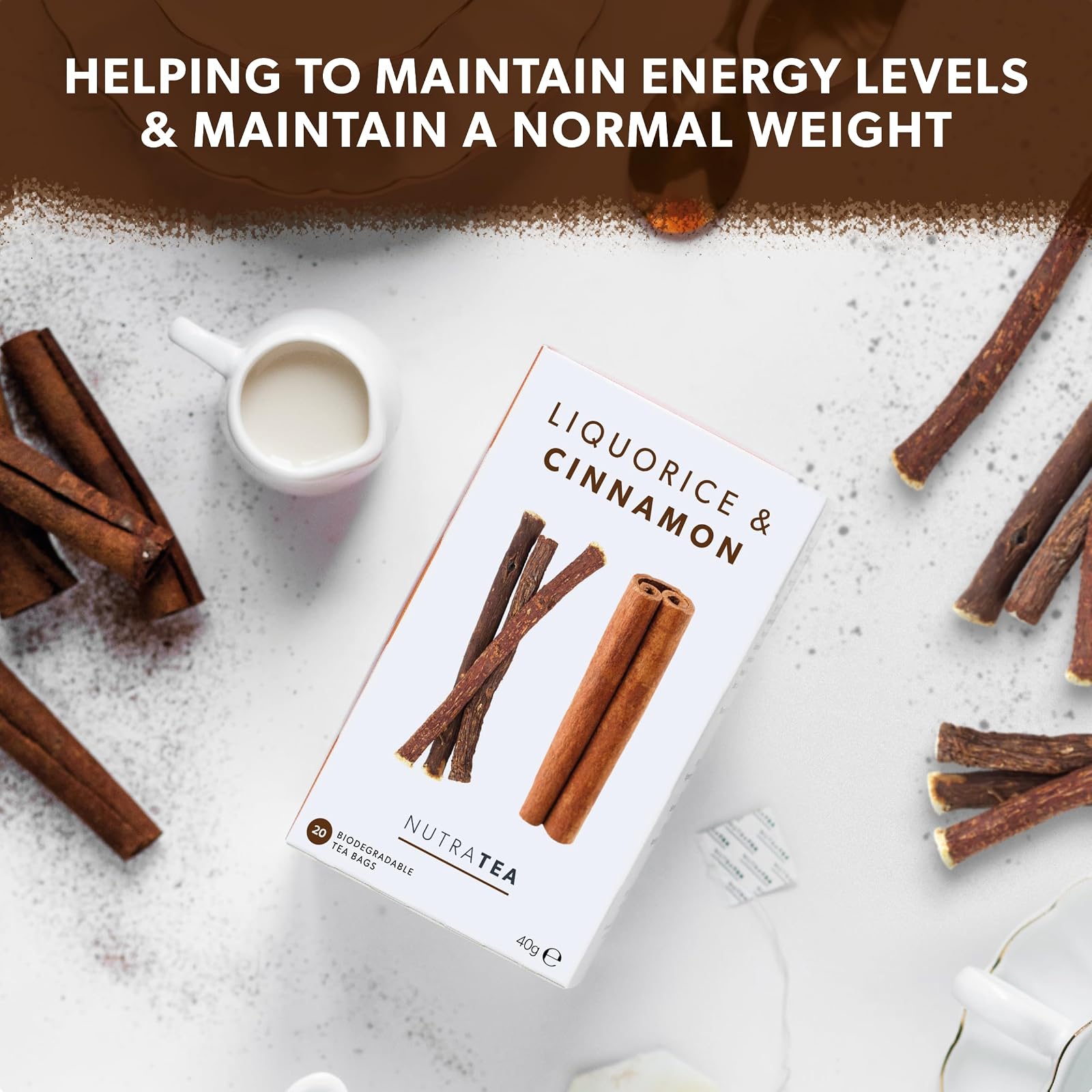 aromatic liquorice cinnamon tea for relaxation