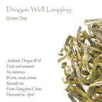 aromatic Longjing tea for relaxation