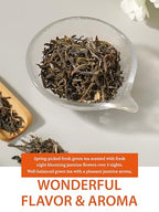 aromatic loose leaf green tea
