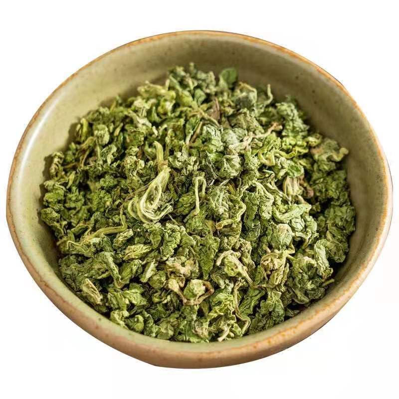aromatic loose leaf mint infusion