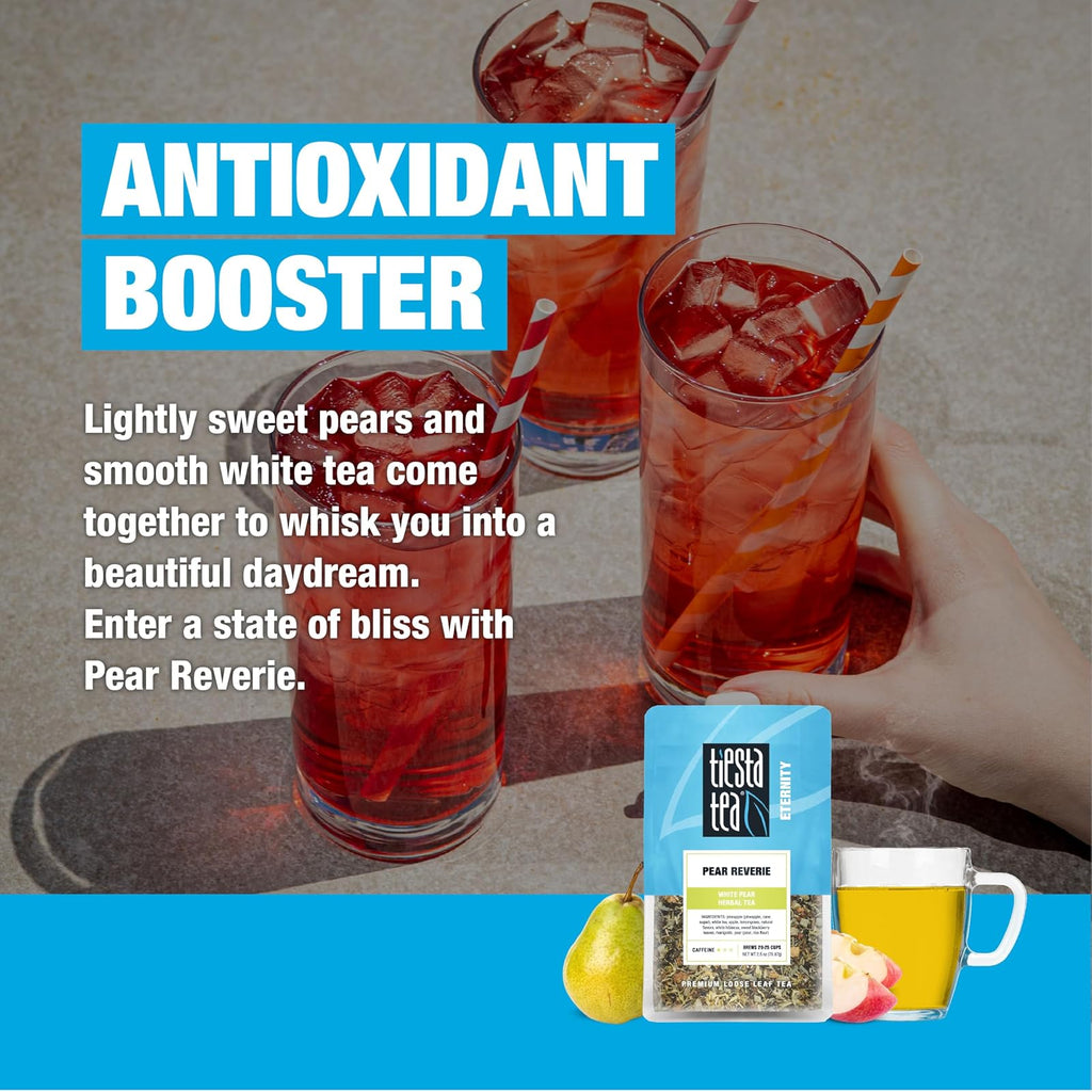 aromatic loose leaf pear tea