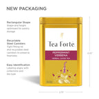 aromatic loose leaf peppermint tea