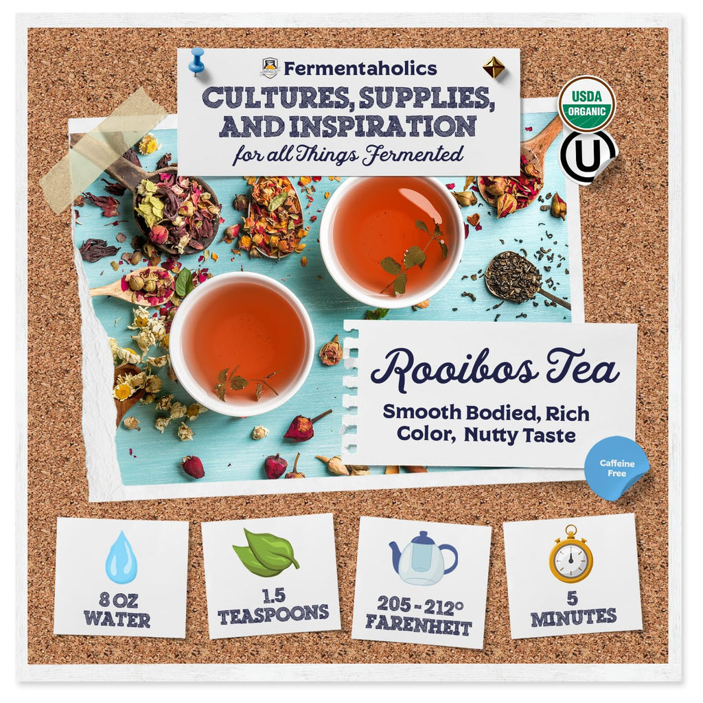 aromatic loose leaf rooibos tea