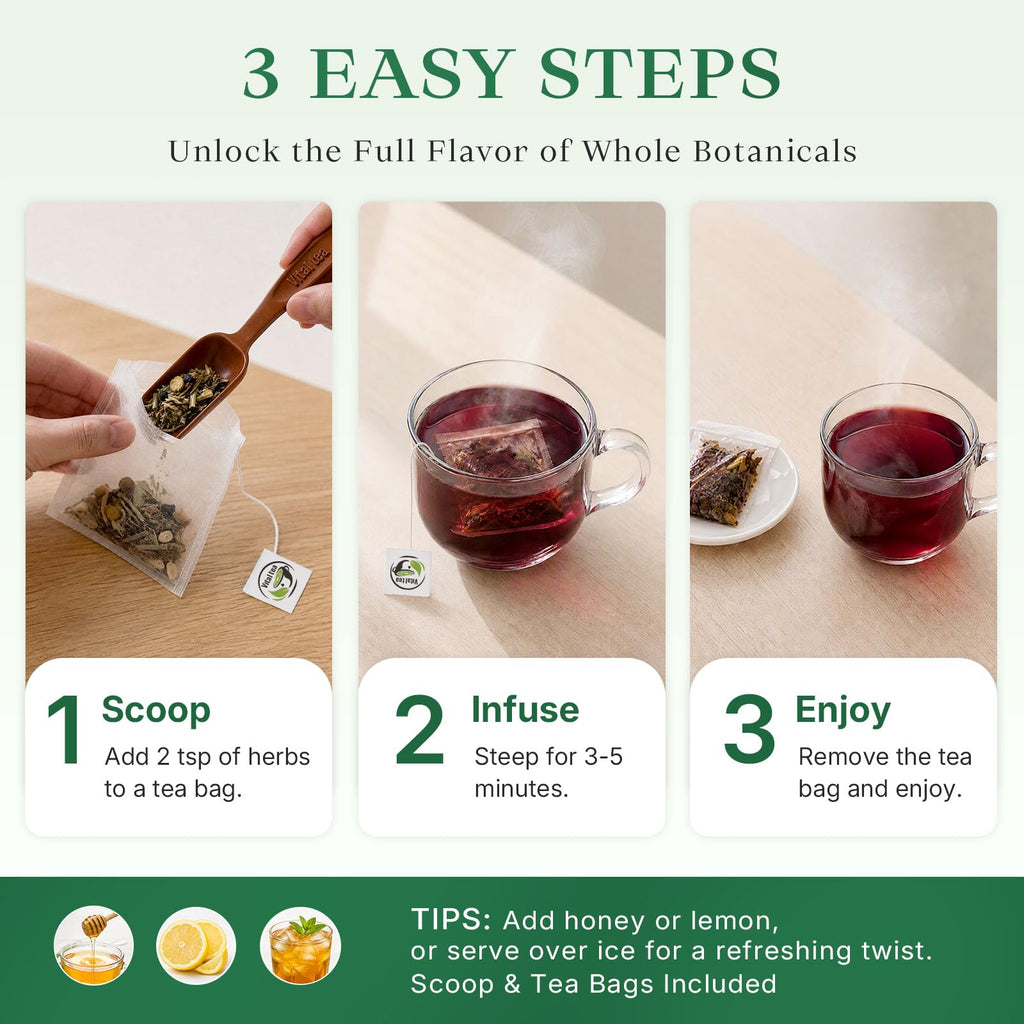 aromatic loose leaf tea blend