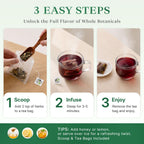 aromatic loose leaf tea blend