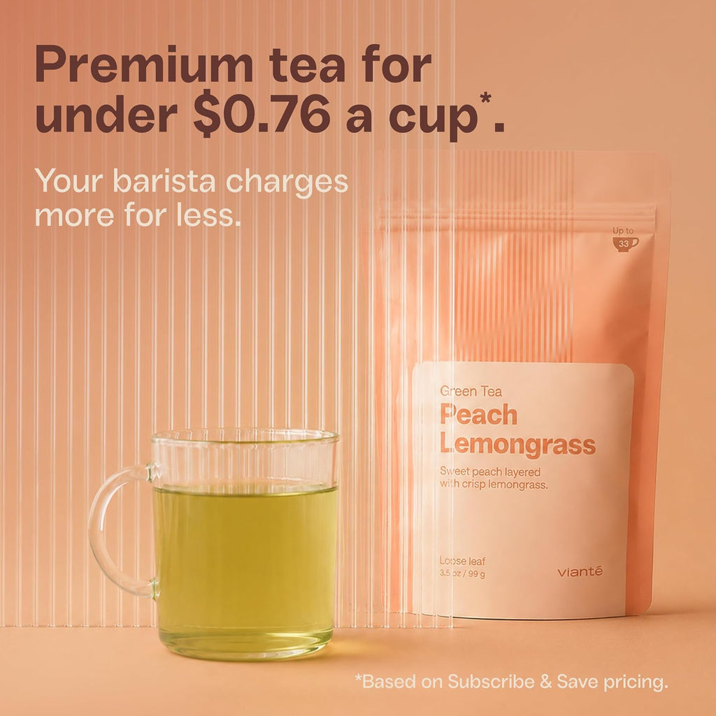 aromatic loose leaf tea experience