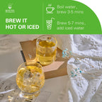 aromatic loose leaf tea experience