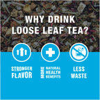 aromatic loose leaf tea experience
