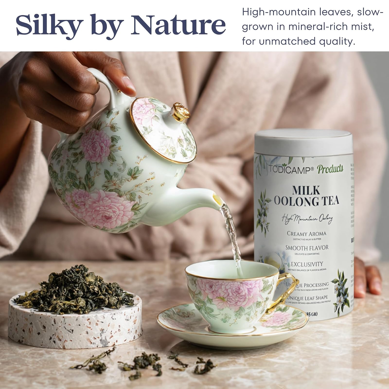 aromatic Milk Oolong tea experience