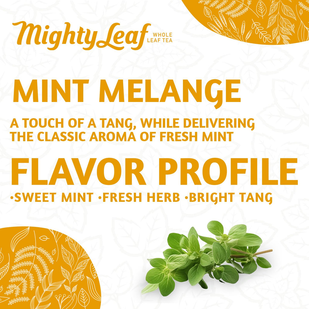 aromatic mint herbal detox tea