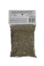 Aromatic mountain herbs tea blend