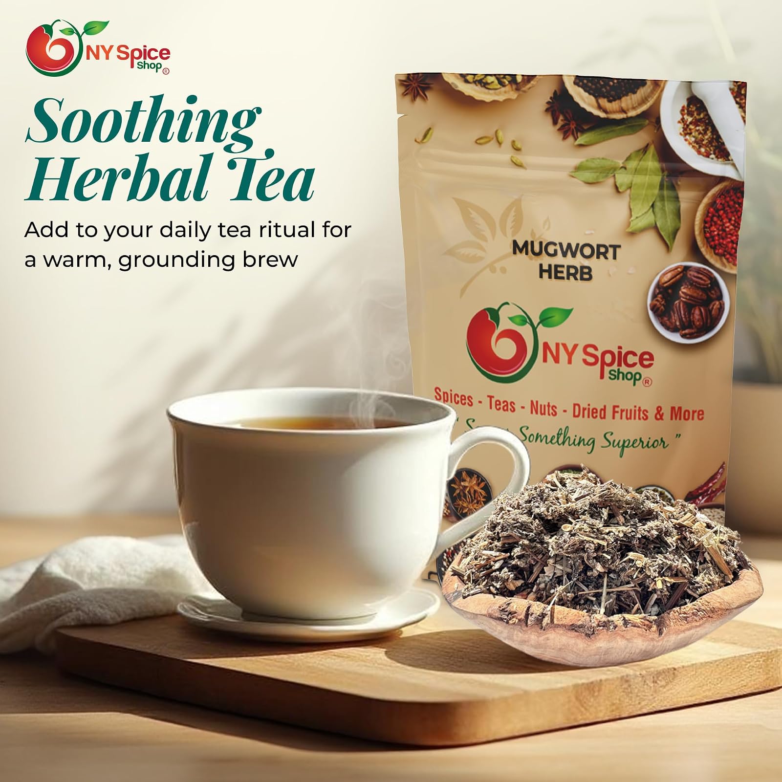 aromatic mugwort for relaxation