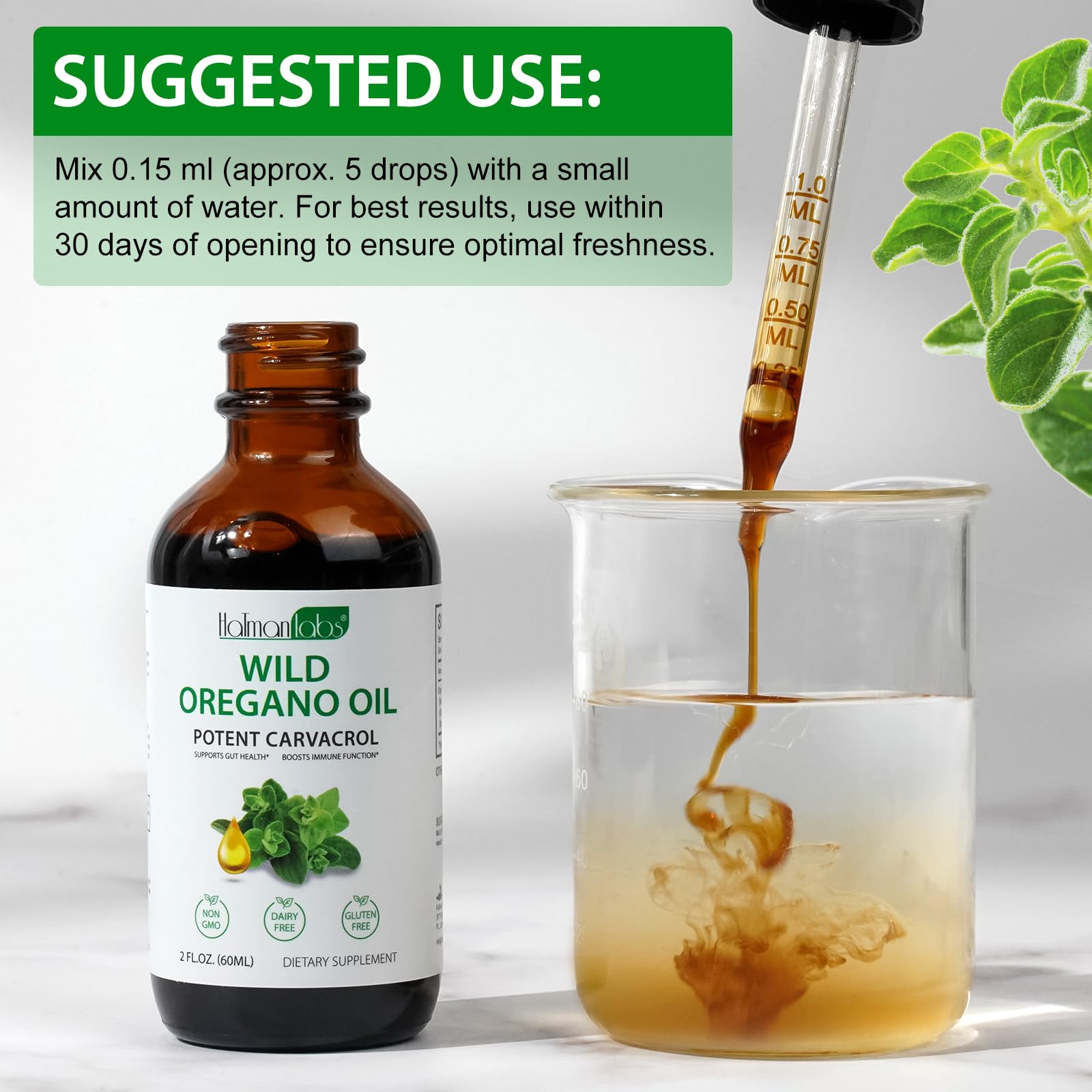 aromatic oregano oil for aromatherapy