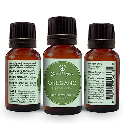 aromatic oregano oil for soothing scents