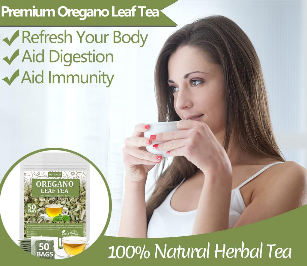 aromatic oregano tea for relaxation