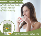aromatic oregano tea for relaxation