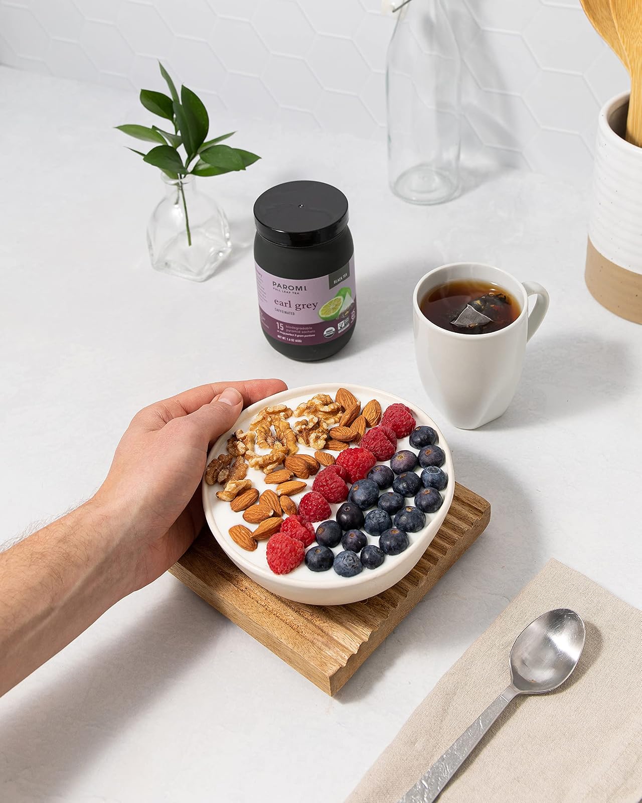 aromatic organic black tea experience