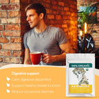 aromatic organic tea for wellness