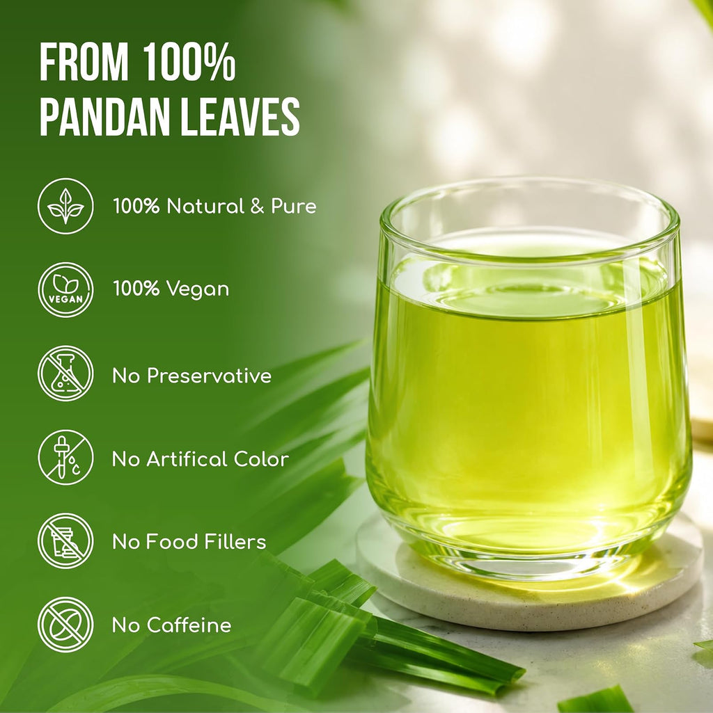 aromatic pandan leaves for detox tea