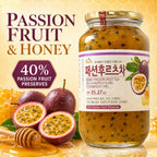 aromatic passion fruit tea leaves