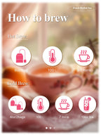 aromatic peach herbal blend