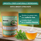 aromatic peppermint tea for cold relief