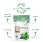 aromatic peppermint tea for relaxation