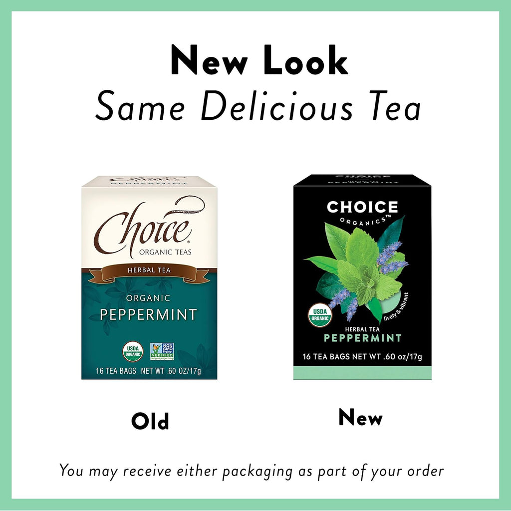 aromatic peppermint tea for soothing