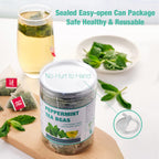 aromatic peppermint tea for stress relief