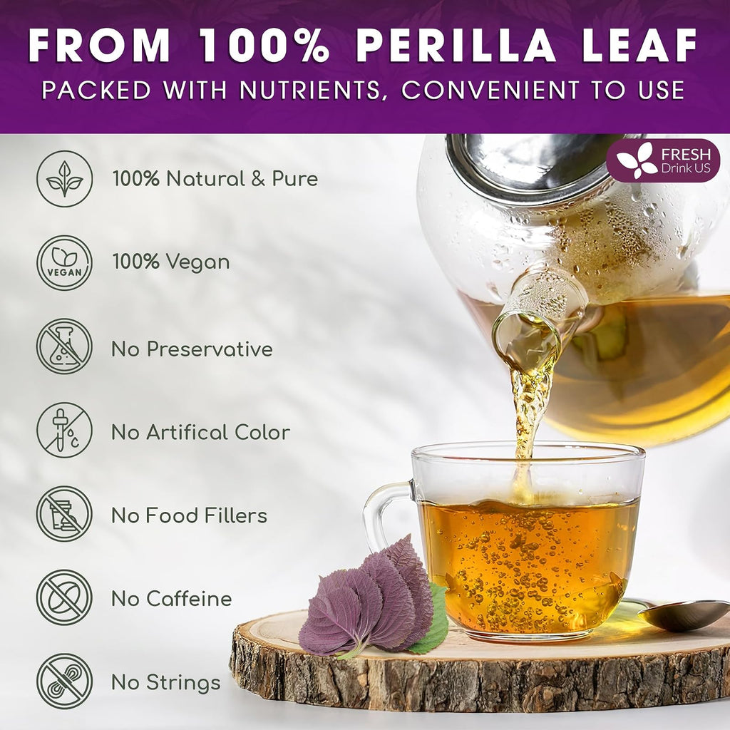aromatic perilla herbal infusion