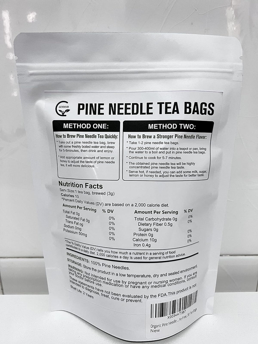 aromatic pine needle tea for wellness