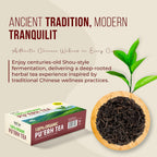 aromatic pu'erh tea for relaxation