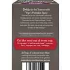 aromatic pumpkin spice tea blend
